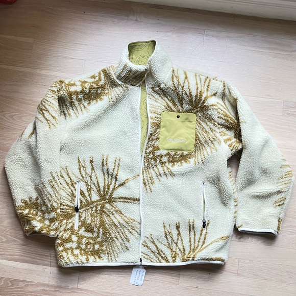 Malbon | Jackets & Coats | Super Rare Malbon Reversible Sherpa Jacket ...